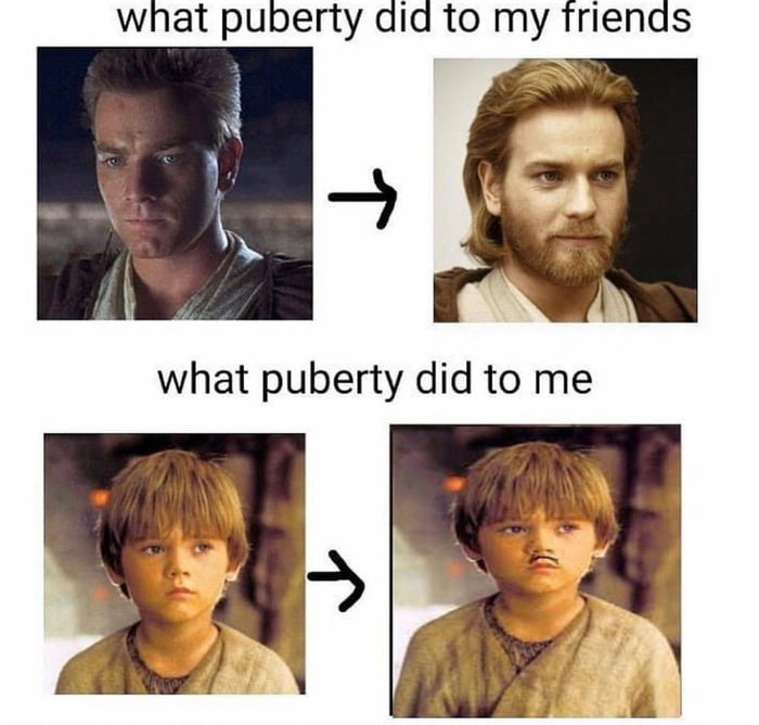 Puberty hit us differently, I guess. - 9GAG