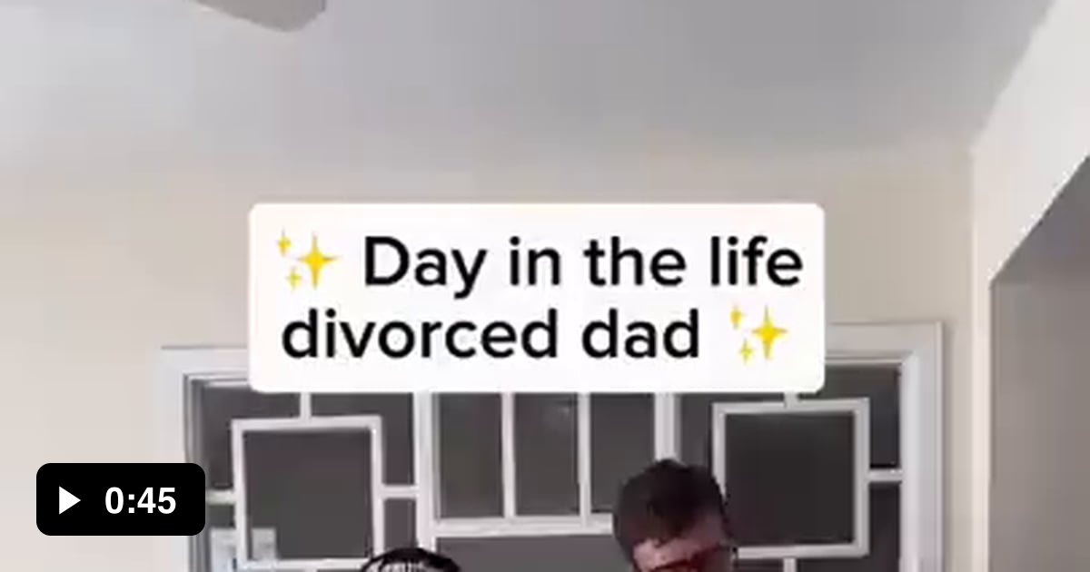 Being a divorced dad can be tough, just like an old potato no one wants ...