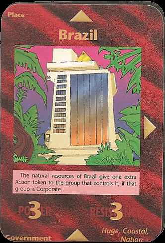 The Brazil card, Illuminati CCG, Steve Jackson Games - 9GAG