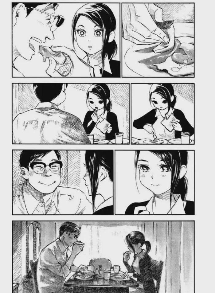 Kannou Sensei was an odd read but it did have some wholesome panels like this. - 9GAG