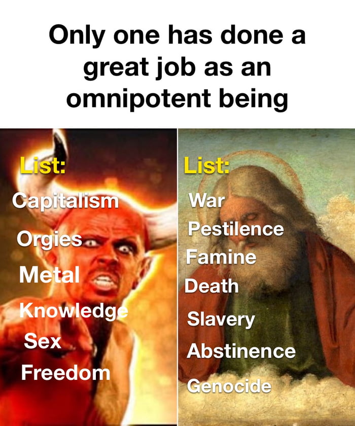 Shout at the devil - 9GAG