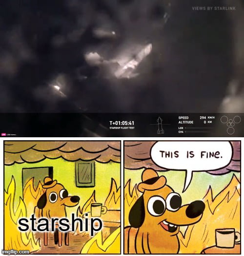 Successfull splashdown of Booster and Ship - 9GAG