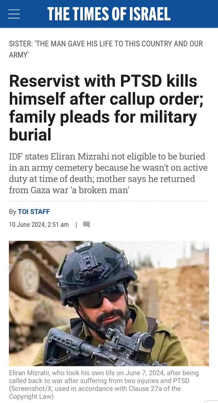 An Israeli soldier (Eliran Mizrahi) who bragged about bulldozing Gaza ...