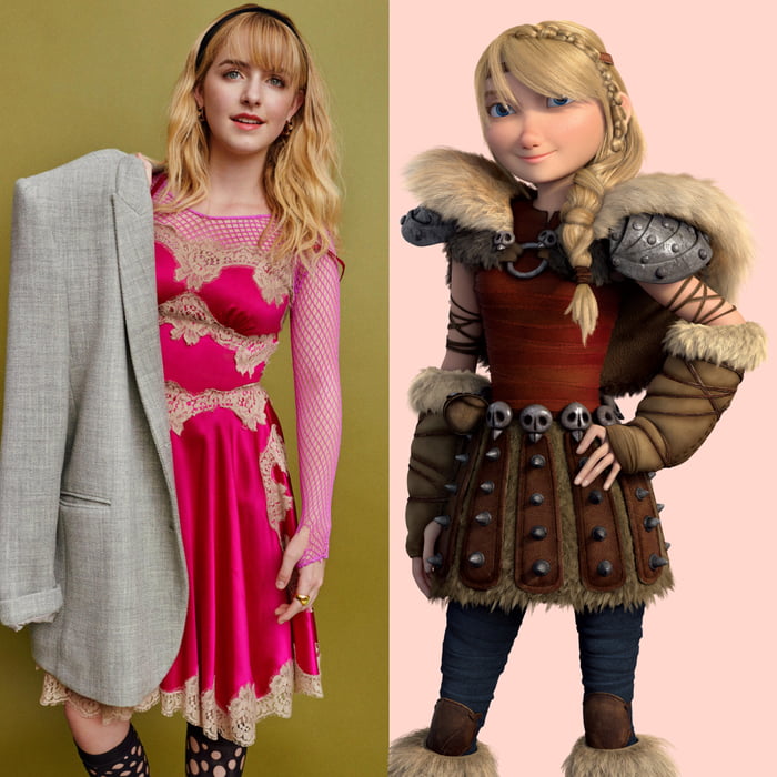 McKenna Grace would have been perfect as an animation-accurate Astrid." For Live action - 9GAG