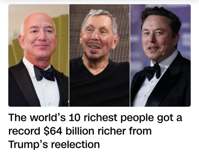 And you think Trump's victory will benefit the average Joe? - 9GAG