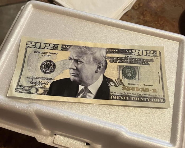 Customer left me a tip with fake money today… - 9GAG