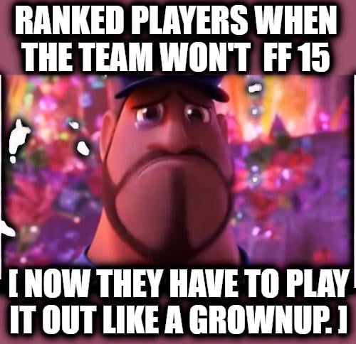 Make em win the match, like it or not. - 9GAG