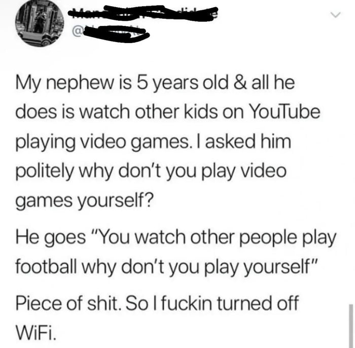 Solid jab by the youngster - 9GAG