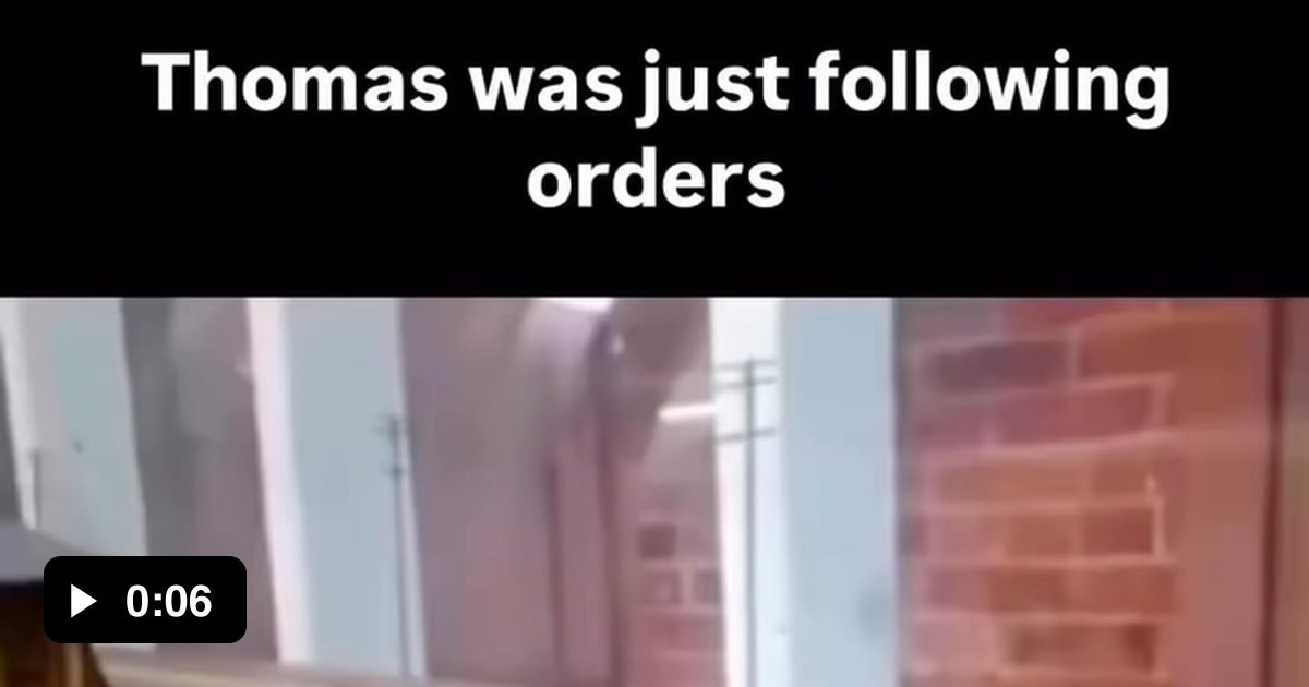 Ohh Thomas.. - 9GAG