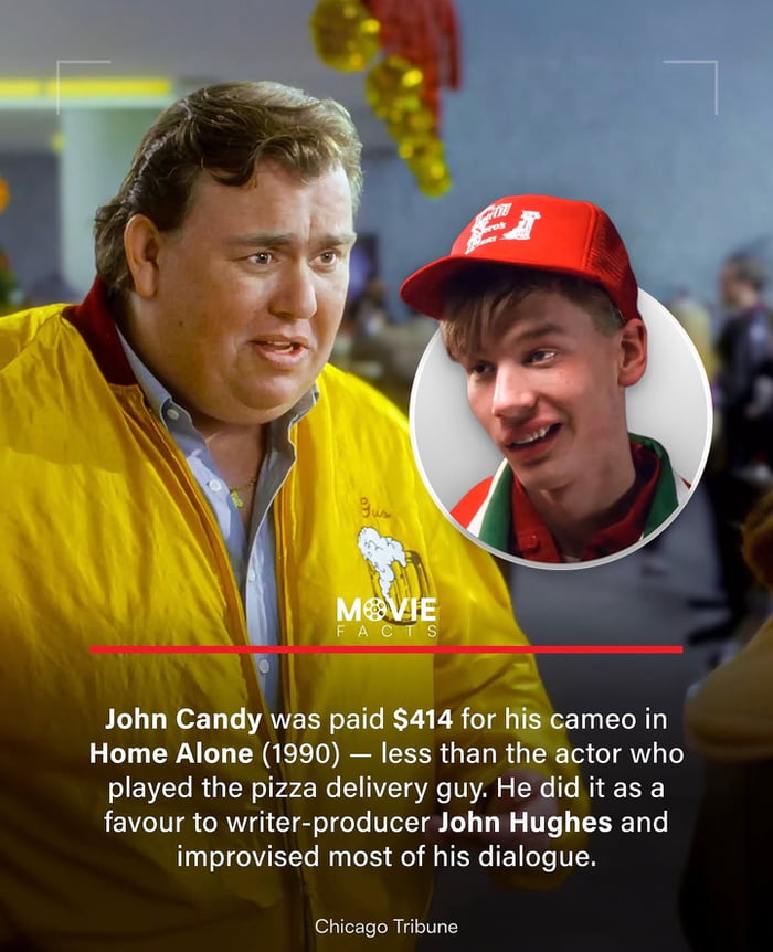 John Candy's Home Alone cameo for $414, what a legend - 9GAG