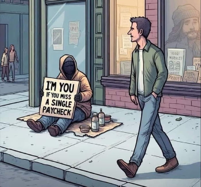 It's called savings.. you keep it in your bank out .lol - 9GAG