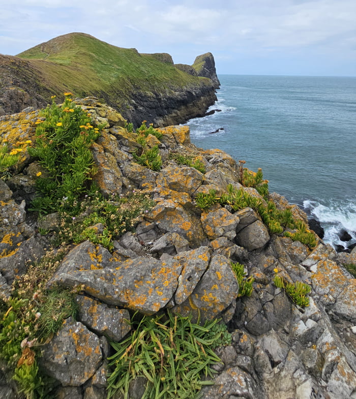 My landscape contribution.. Worms Head, Rhossili, Swansea, Wales - 9GAG