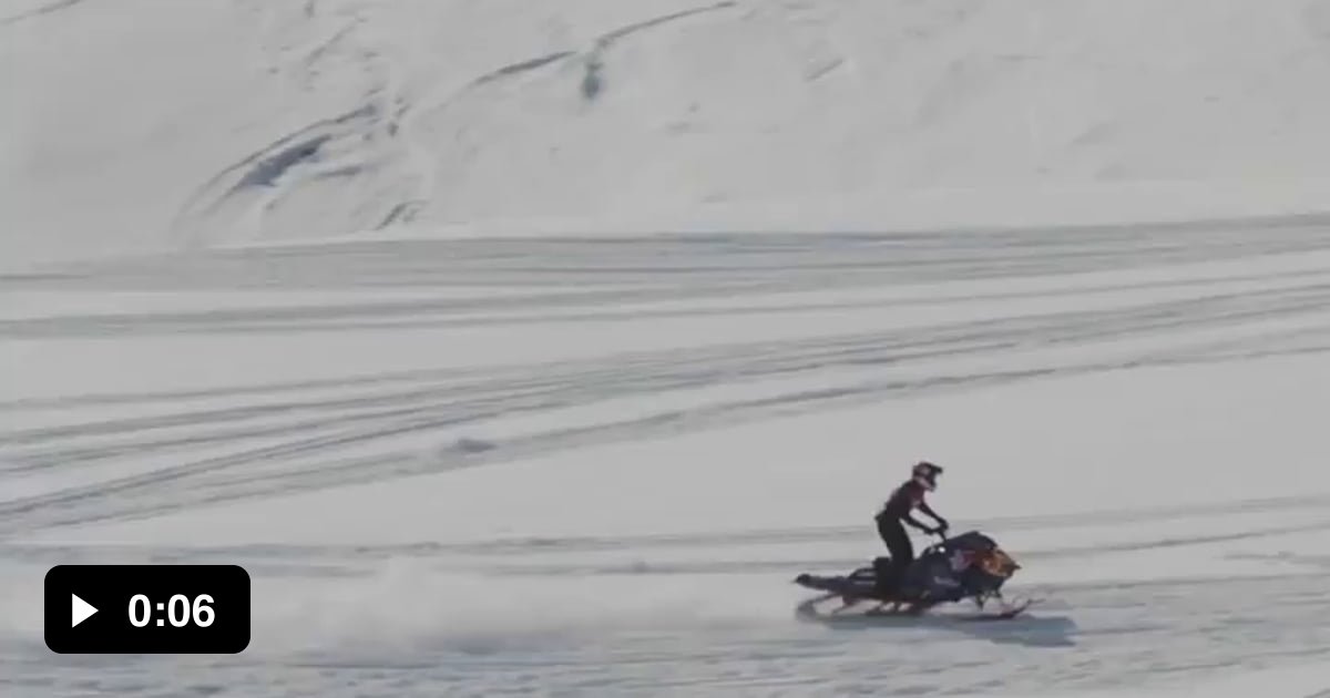 World's Longest Snowmobile Backflip by Andreas Bergmark (155ft) - 9GAG
