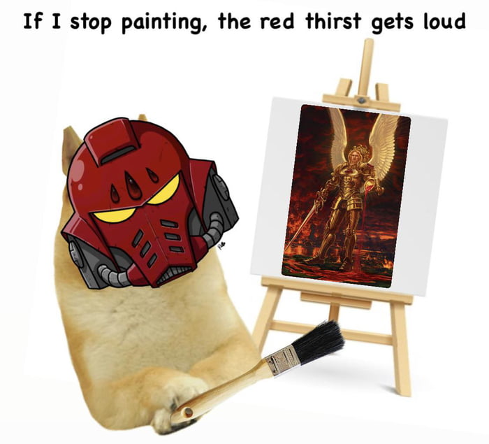 The Blood angels and fine arts - 9GAG