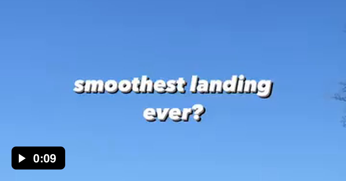 Jeff Provenzano's Smooth Landing - 9GAG