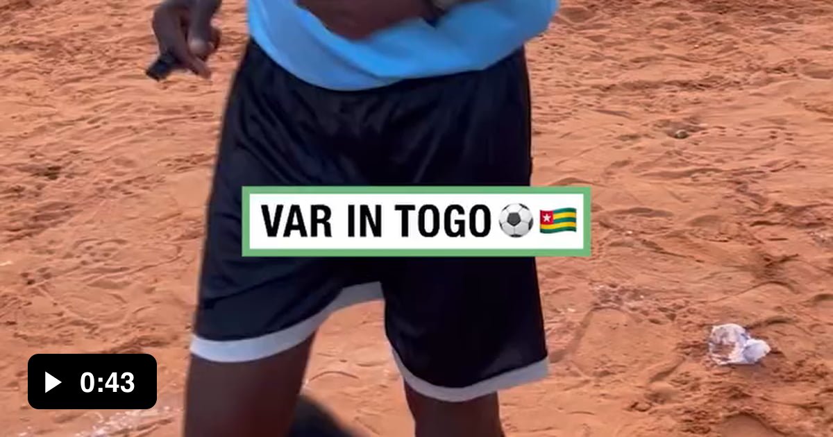 VAR technology is for everyone and every sport - 9GAG