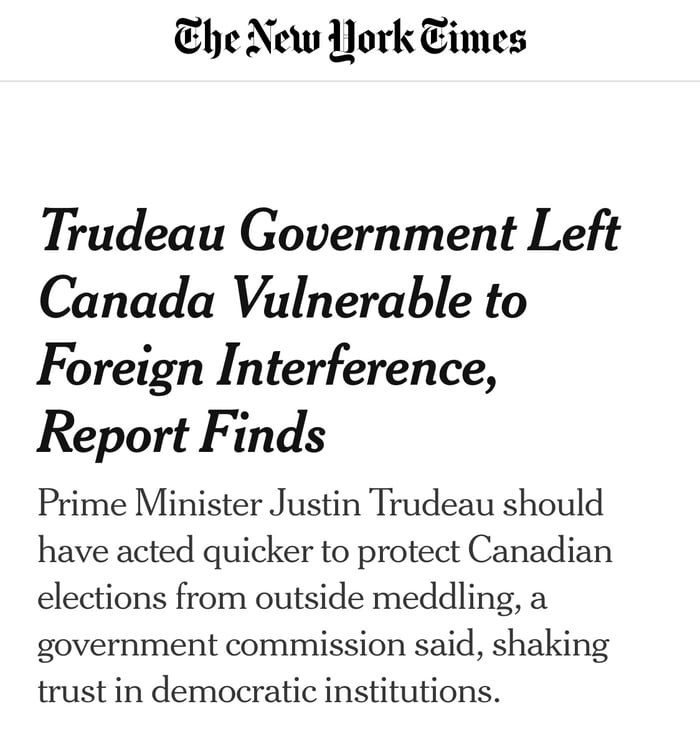 Thanks Trudeau - 9GAG