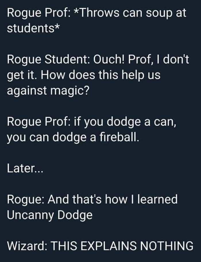 How to dodge DnD 101 - 9GAG