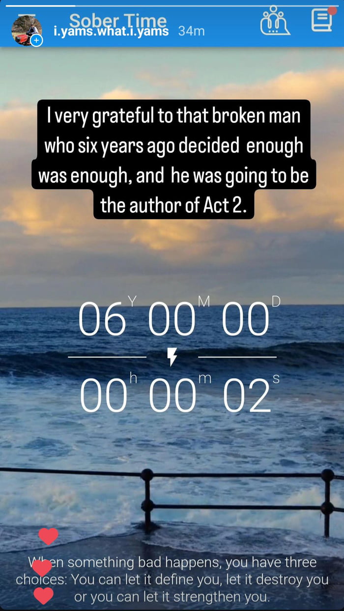 Six years sober. - 9GAG