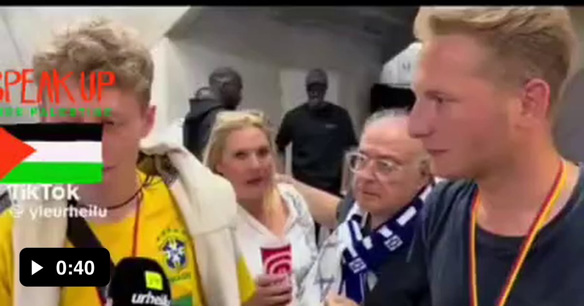 When you're so insecure about your countries crimes you feel like the VICTIM everywhere you go ...