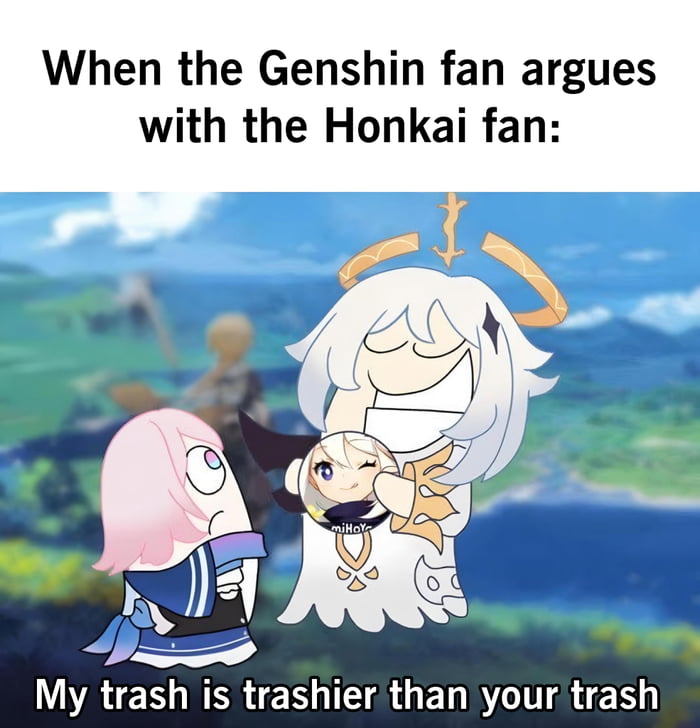 When any gacha fan argues with another gacha fan: - 9GAG