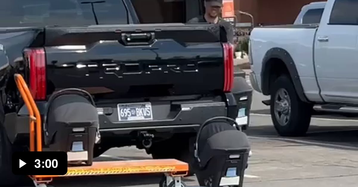 Dad’s three baby cart quest - 9GAG