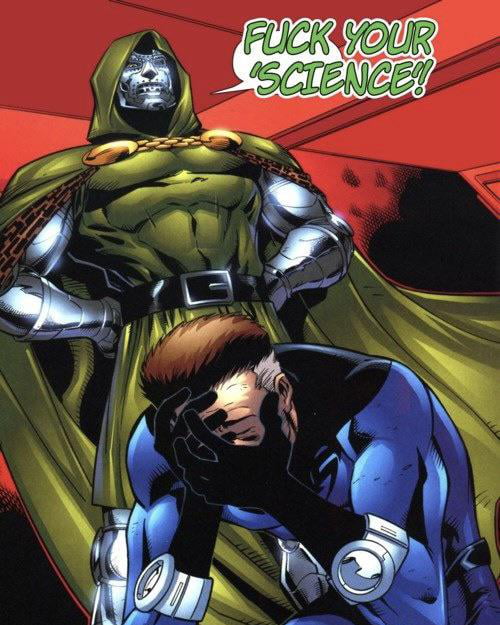 Doctor Doom the Science Denier - 9GAG