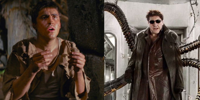 I was this years old when I found out that Doc Ock was in Indiana Jones ...