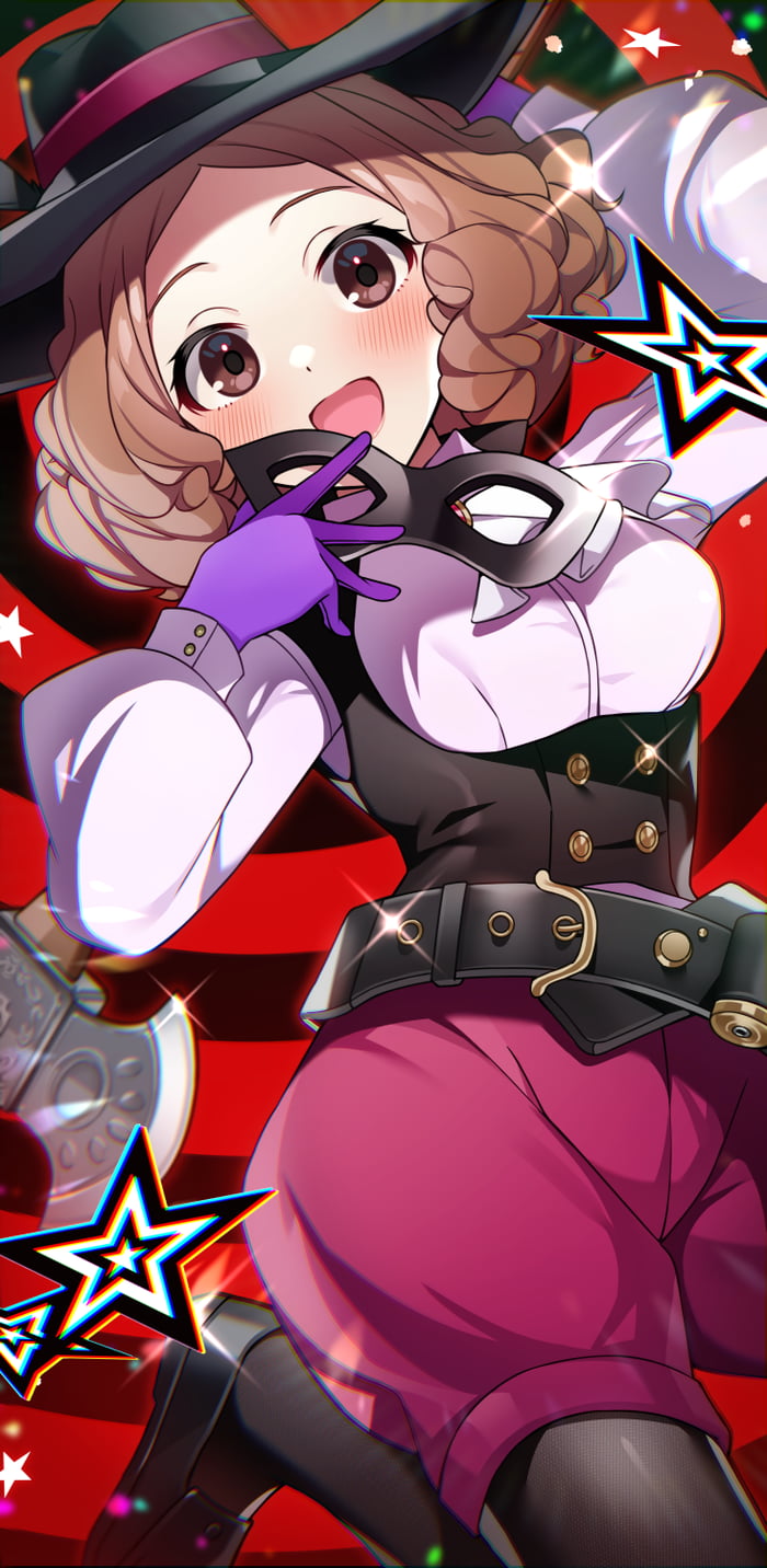 Posting Persona pics daily. Day 2642: P5 Haru Okumura - 9GAG