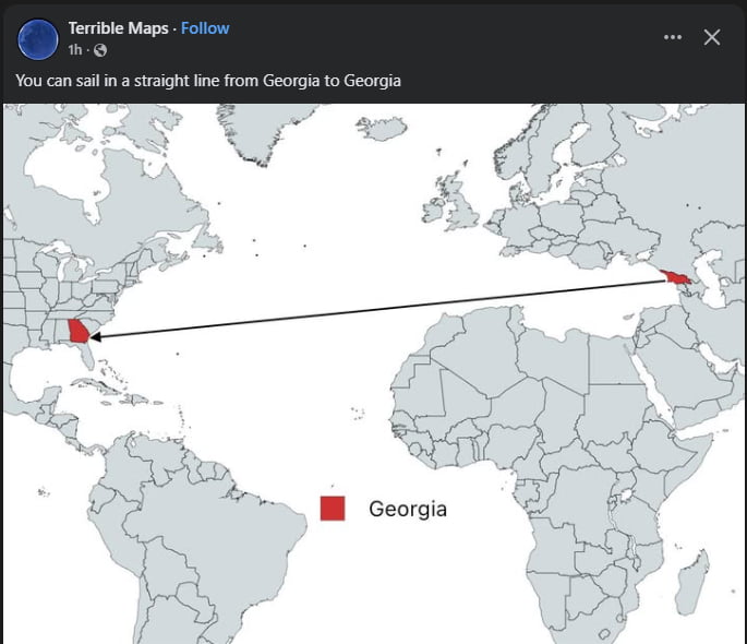 Bye Georgia. Hello Georgia. - 9GAG