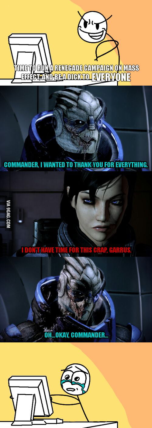 When I try to be evil in video games - 9GAG