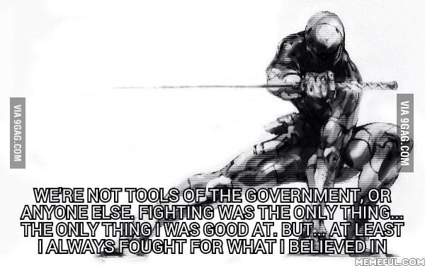 Frank Jaeger. A cornered fox is more dangerous than a jackal. - 9GAG