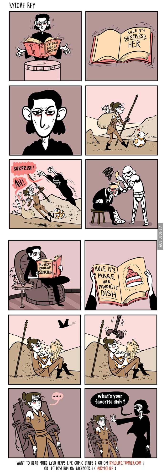 Kylo Ren & Rey Comic strips - 9GAG