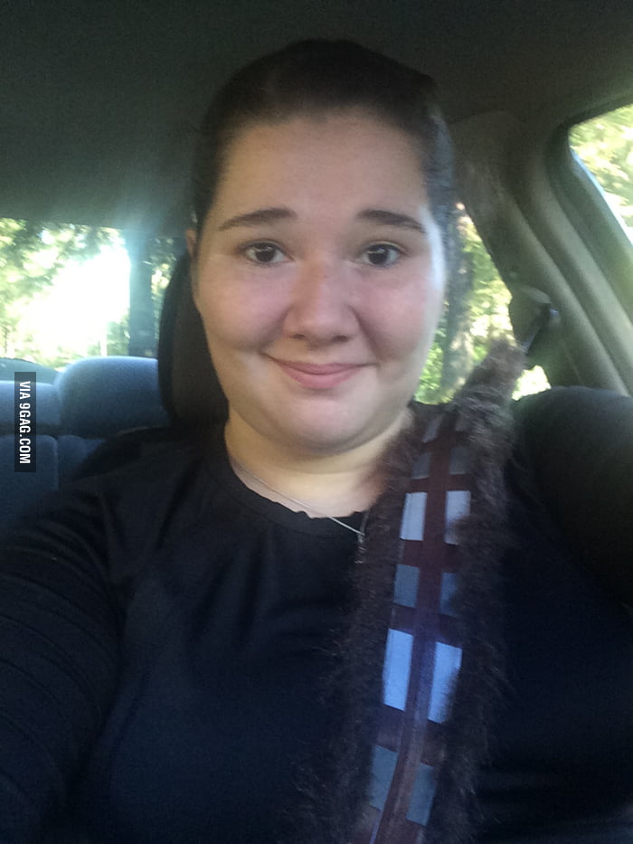 My new seat belt covers - 9GAG