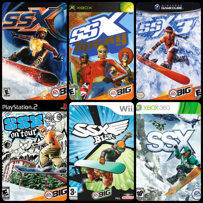 We NEED another entry in the SSX series or a remake of tricky! - 9GAG