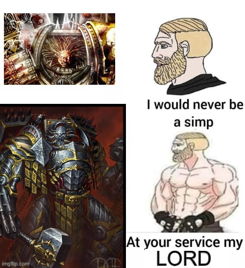 Demon Perturabo doesn't have to be retconned if he's done right - 9GAG