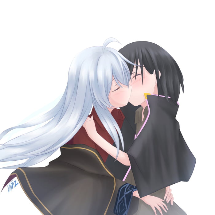 Elaina x Saya Kiss - 9GAG
