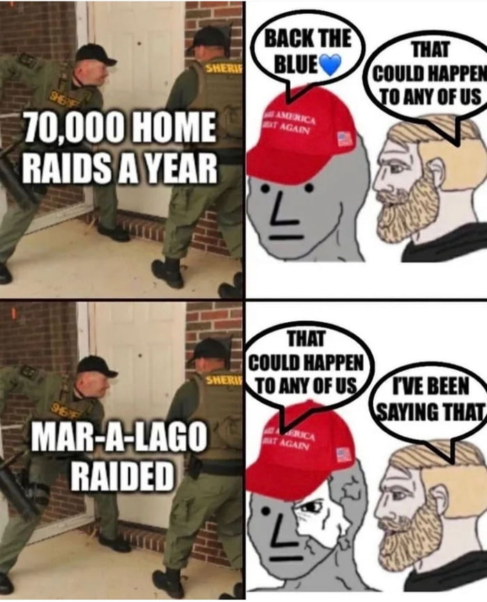 Back the blue till it happens to you - 9GAG