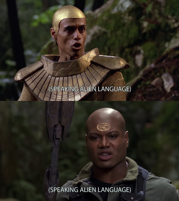 (WRITES IN ALIEN LANGUAGE) - 9GAG