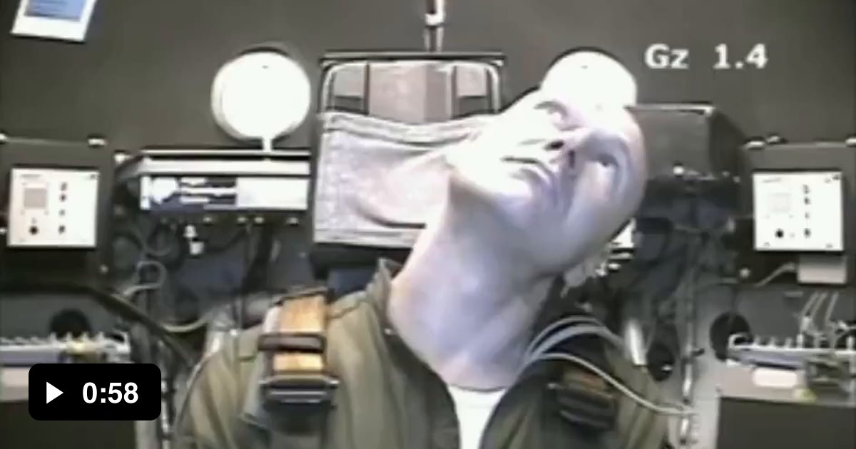 Survives A Staggering 30 Seconds In 9Gs Of Force 9GAG Survives A Staggering 30 Seconds In 9Gs Of Force 9GAG