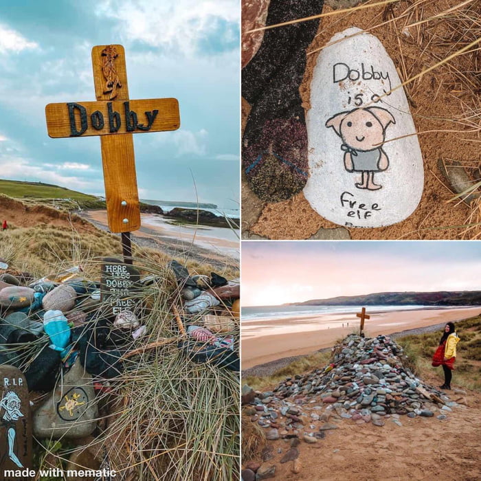 The beach where Dobby died has become a tourist attraction for Harry ...