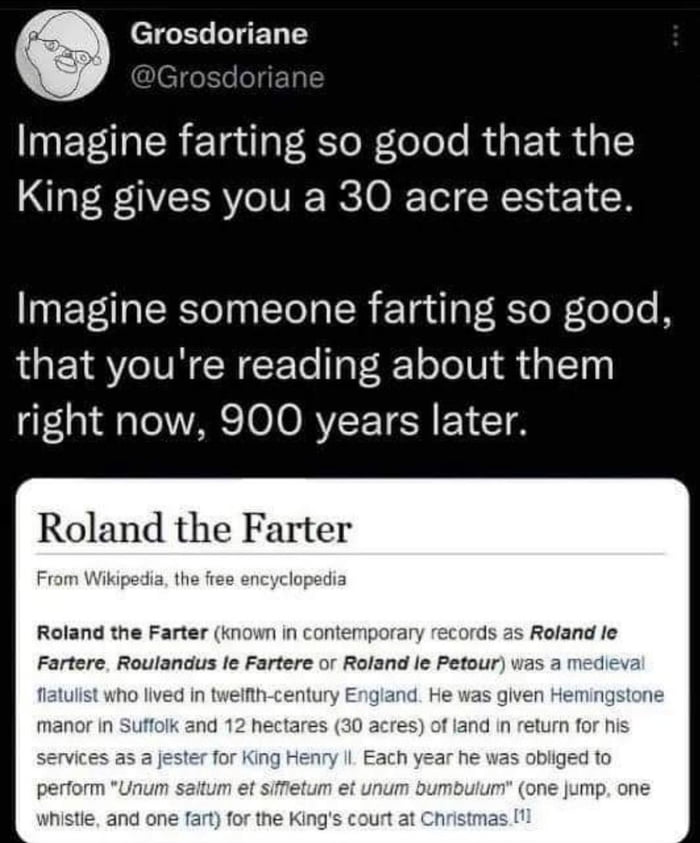 Medieval flatulist - 9GAG