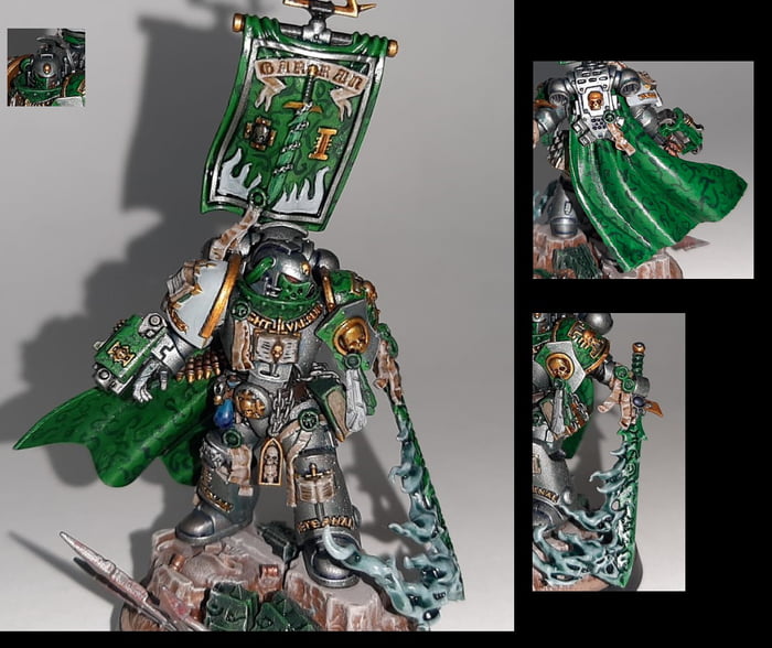 My friends gave me the Hexfire box for my birthday, I decided to paint ...