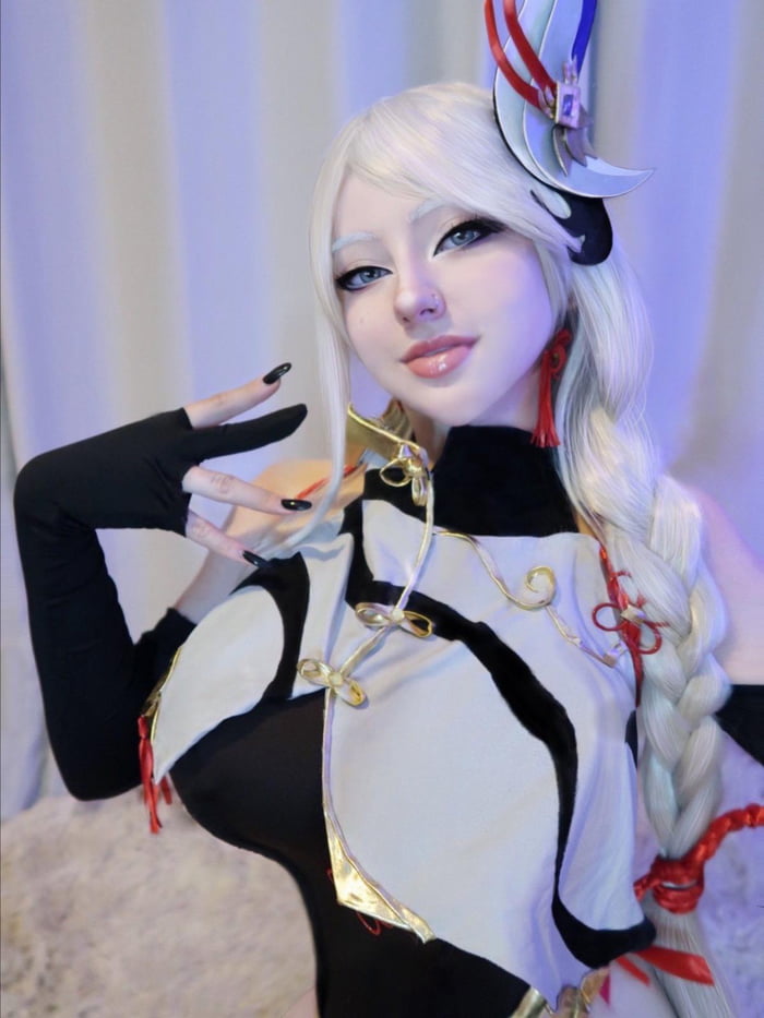 Shenhe (Genshin Impact) by kuroitsune - 9GAG