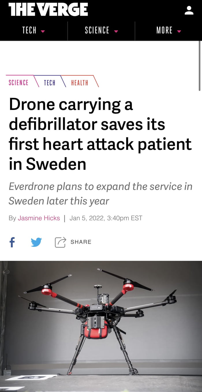 The autonomous drones from Everdrone are first in the whole world to ...