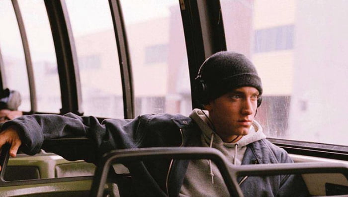 In 2002, Eminem Had the number 1 movie at the box office (8 Mile), the ...