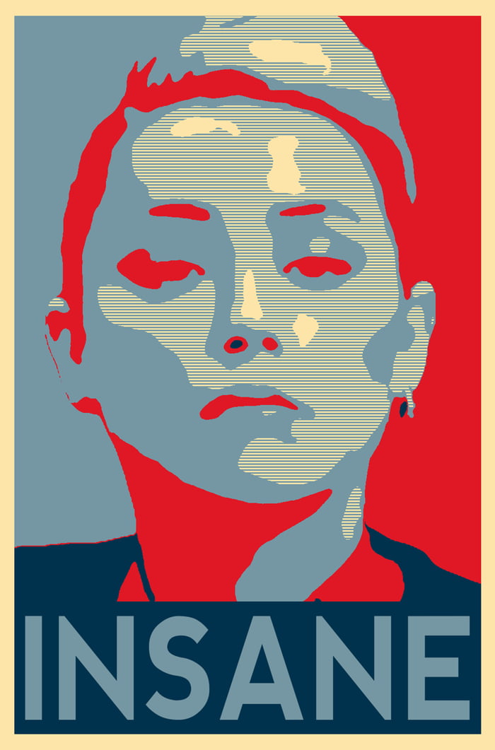 Made a poster of this total POS in Photoshop today - 9GAG