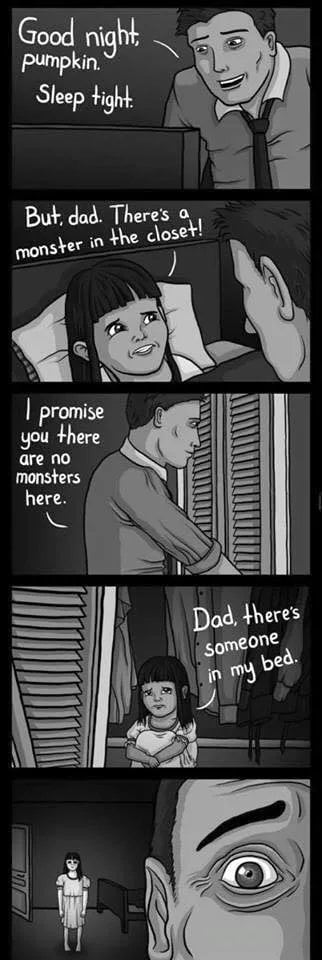 Who's the monster? - 9GAG