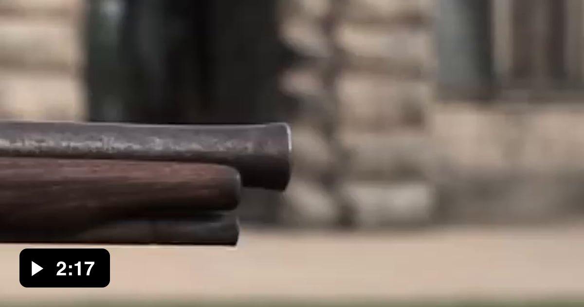 How to fire a civil war matchlock musket - 9GAG