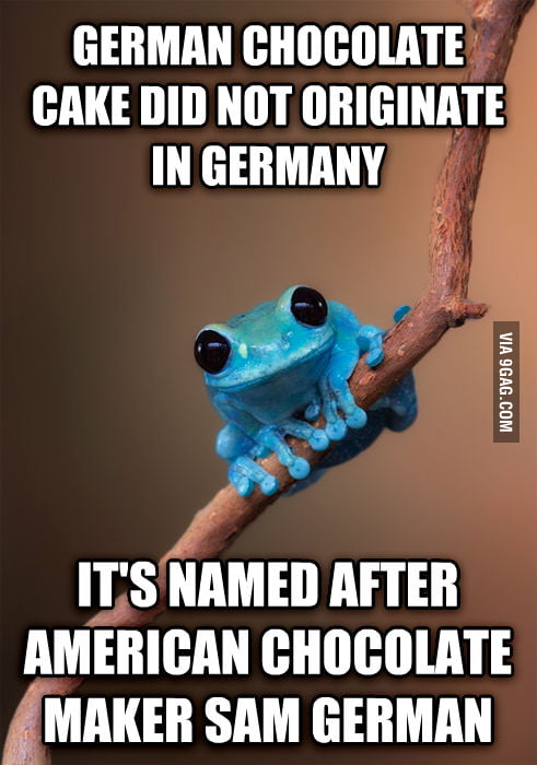 Mmmm... German chocolate cake - 9GAG